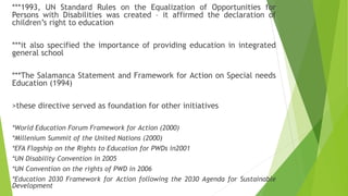 Educ 6: Foundations of Special and Inclusive Education | PPTX | Special ...