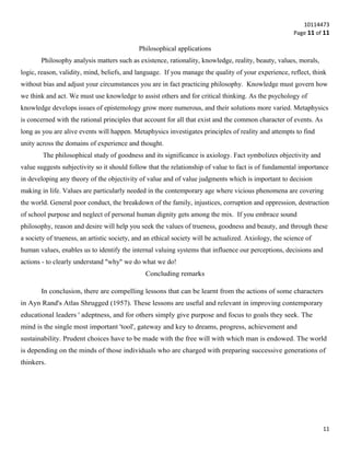 Dr. W.A. Kritsonis, Educational Philosophy | PDF