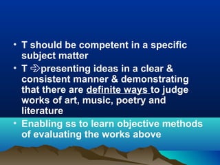 Educ 101 Power Point Philosophical Foundations Ppt