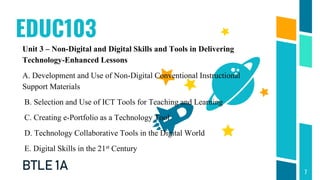 *EDUC103-TECH4TL-COURSE-CONTENT.pptx.... | PPTX