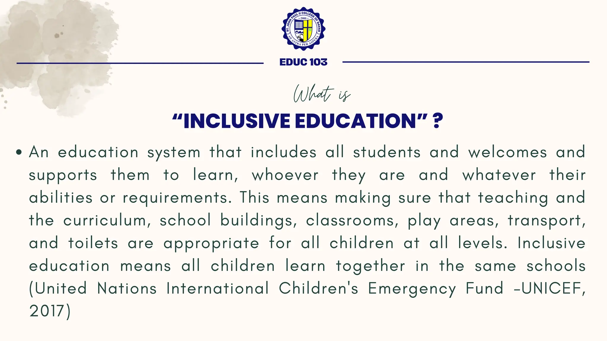 An Essential Overview of Special & Inclusive Education (Foundation of ...
