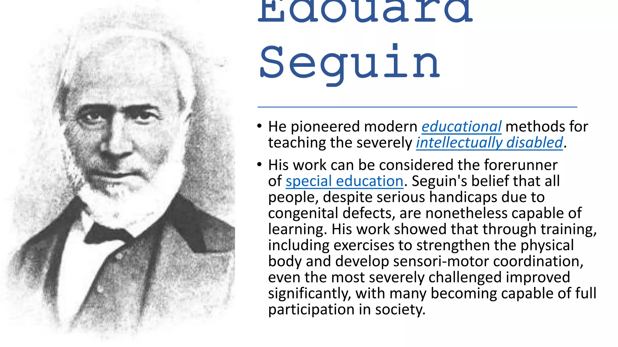 Early Fathers of SPED | PPTX