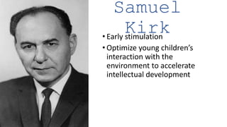 Early Fathers of SPED | PPTX