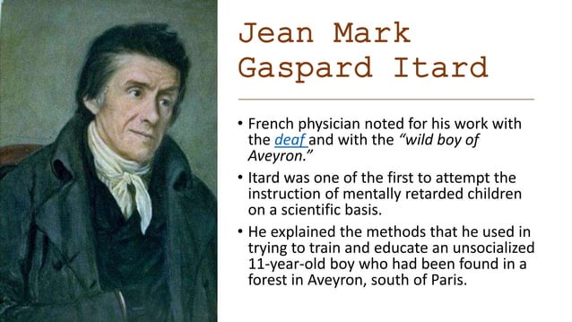 Early Fathers of SPED | PPTX | Special Education | Education