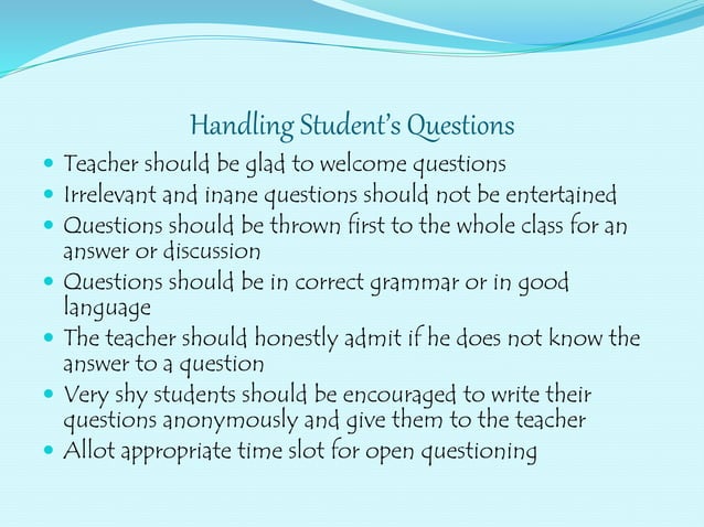 The Art of Questioning | PPTX | Educational Assessment | Education