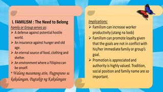 The Filipino Hierarchy of Needs | PPTX