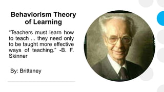 EDUC 108-BEHAVIORISM TO CONNECTIONISM-REYCHEL GAMBOA.pptx