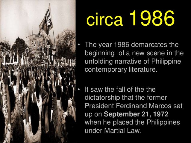 Literature After EDSA