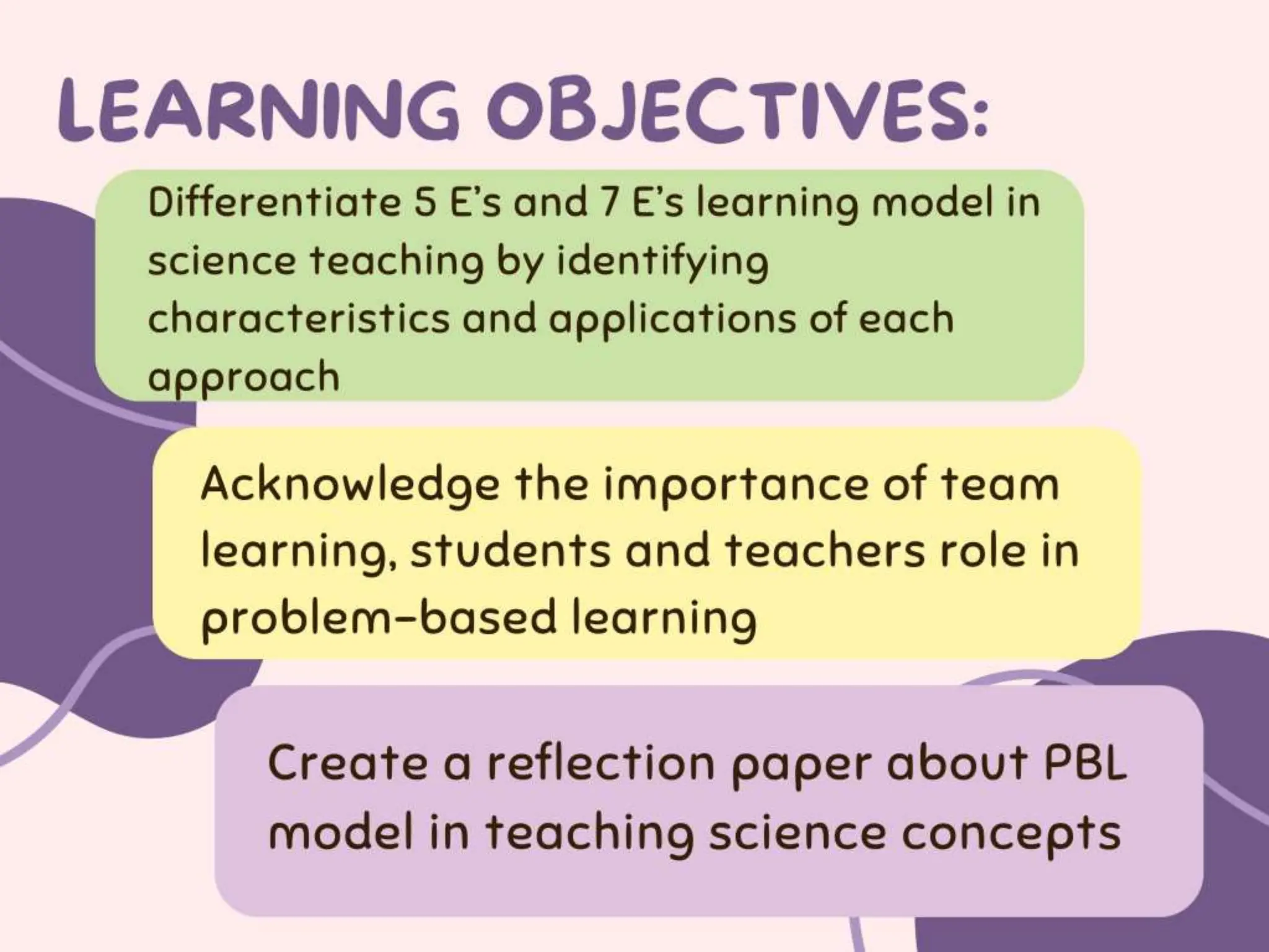 Problem based Learning of EDUC 110s Group 8 | PPT