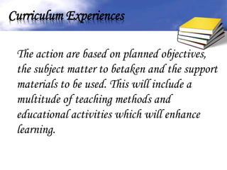 CUrriculum Experiences | PPTX