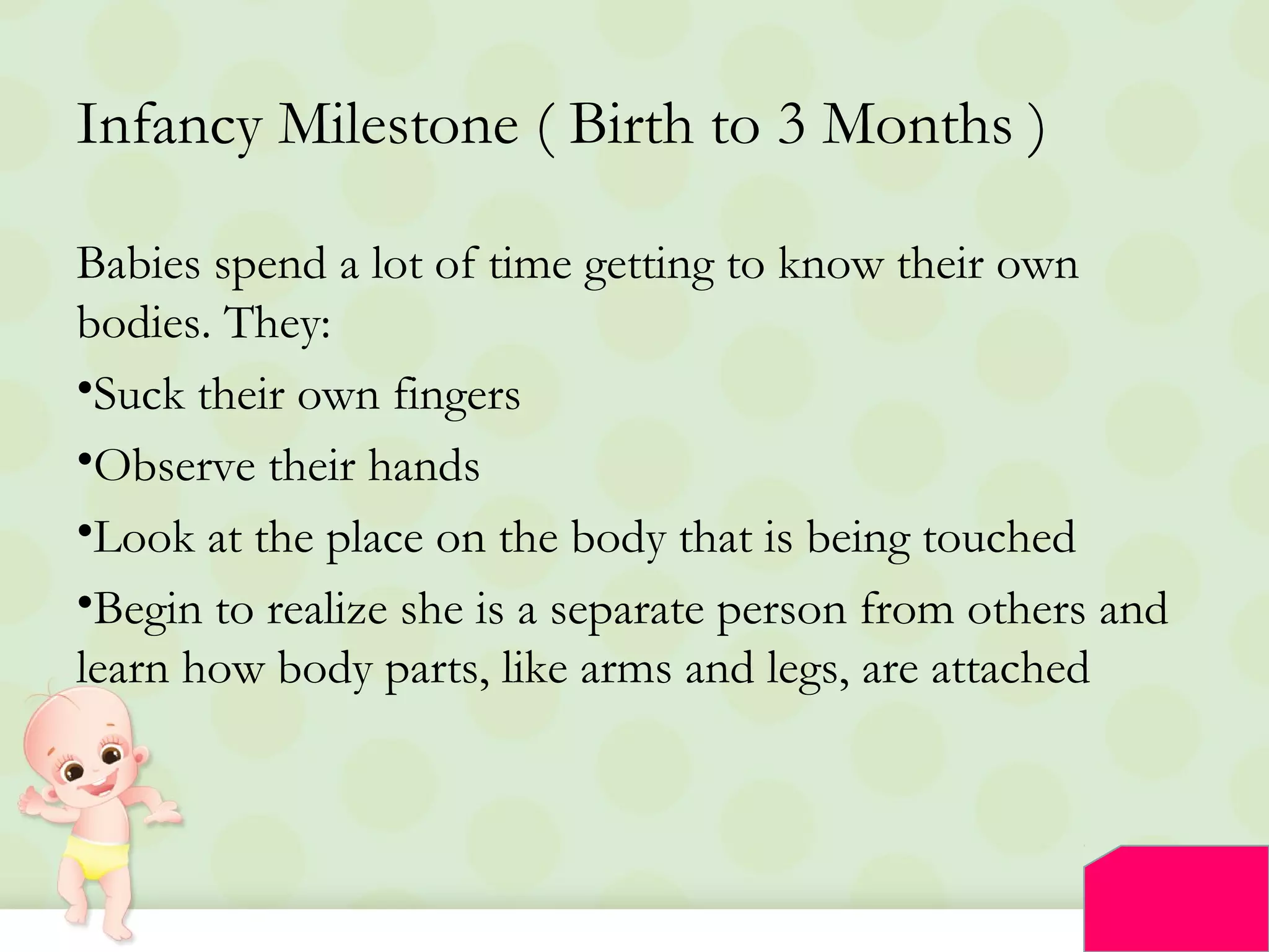 Infancy,Babyhood and Todllerhood | PPT