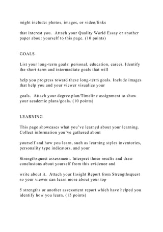 EDUC 1300- LEARNING FRAMEWORK Portfolio Page Prompts .docx