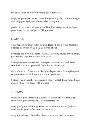 EDUC 1300- LEARNING FRAMEWORK Portfolio Page Prompts .docx