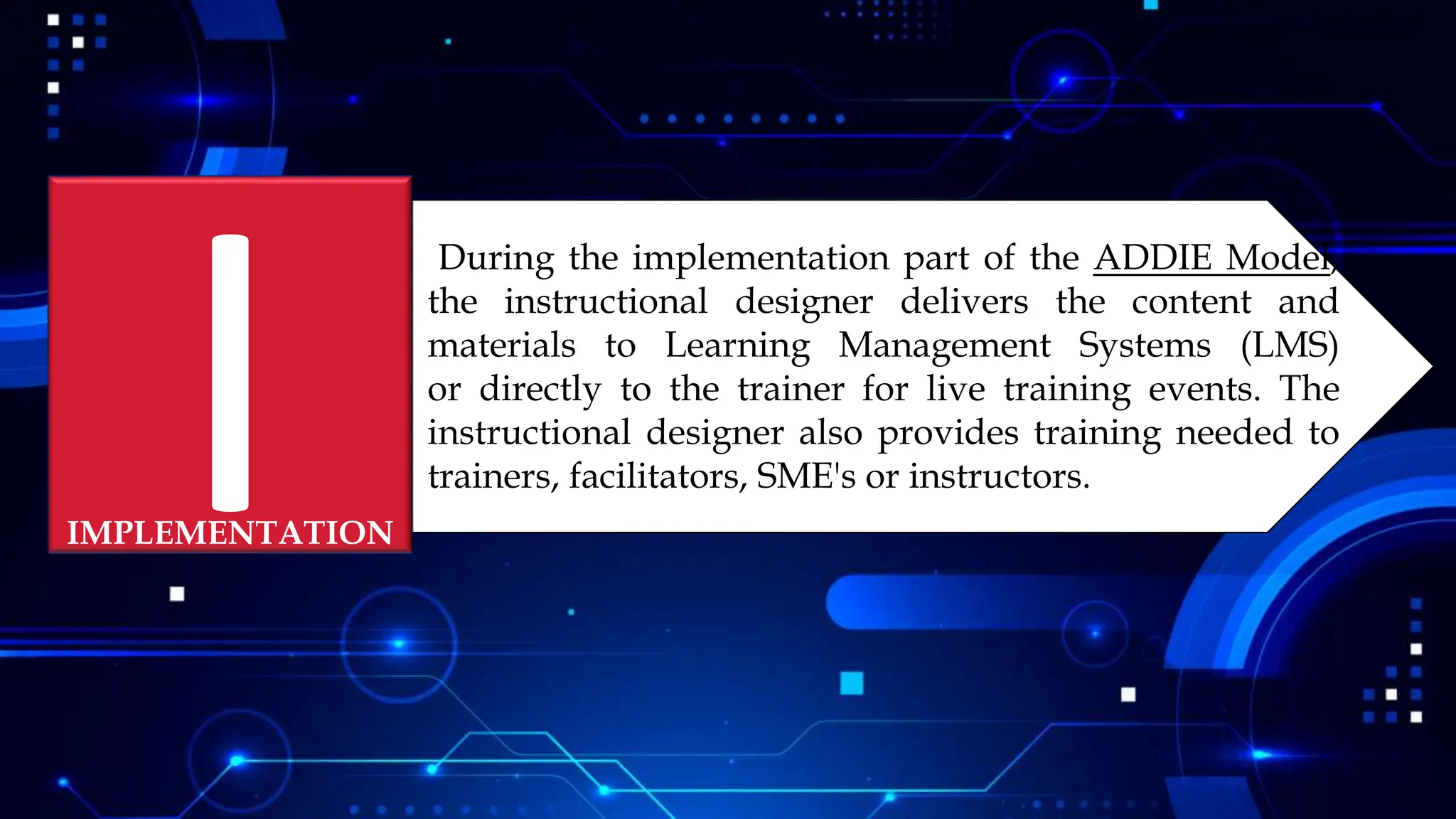 a collaborative effort on exploring addie,sam,tpack model | PPT