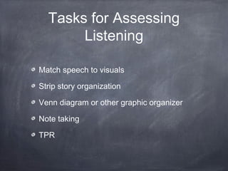 Educ 1723 teaching speaking & listening | PPT