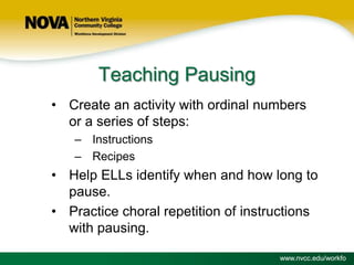 Educ 1724 teaching pronuciation | PPTX