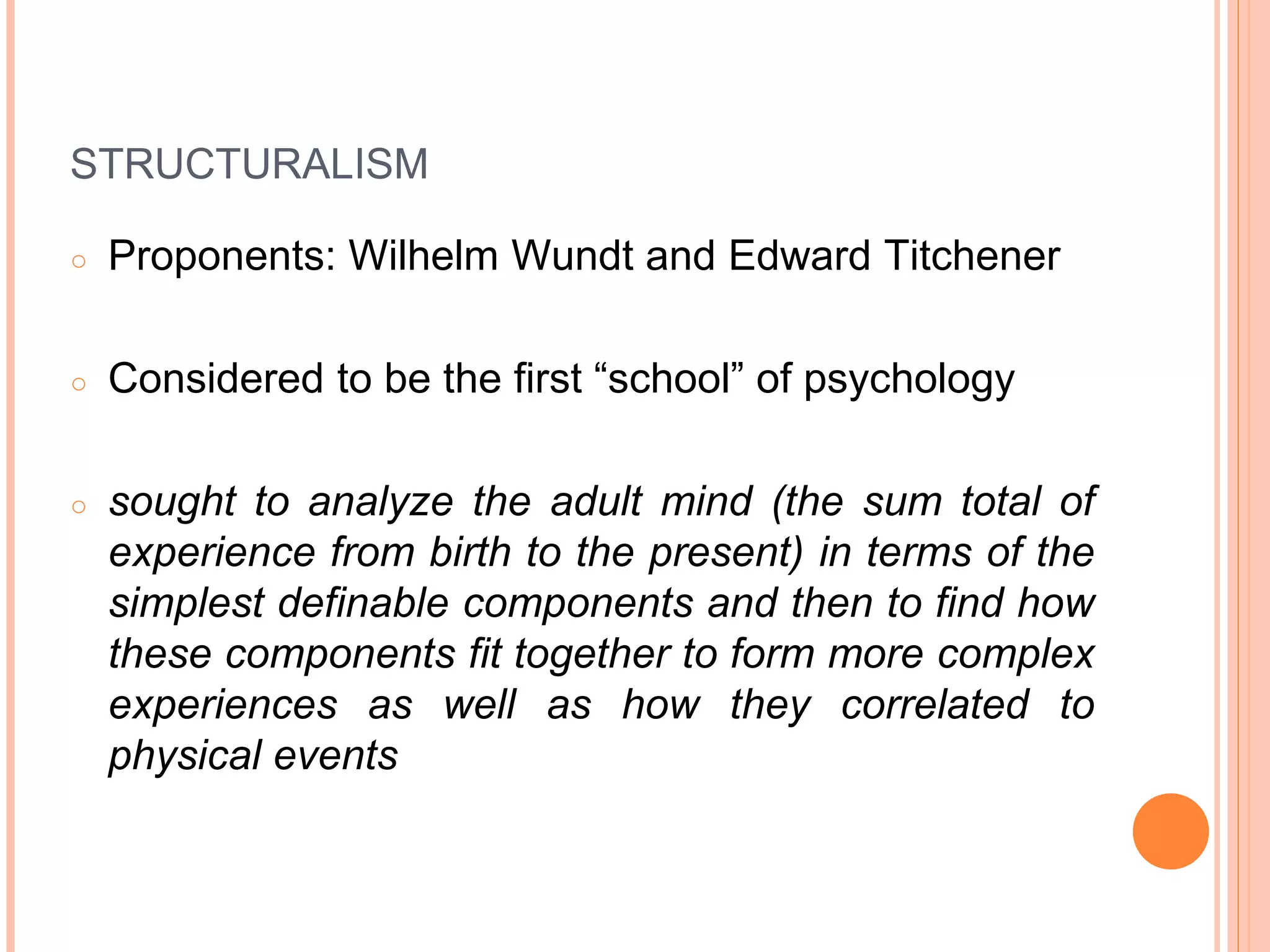 Schools of Psychology | PPTX