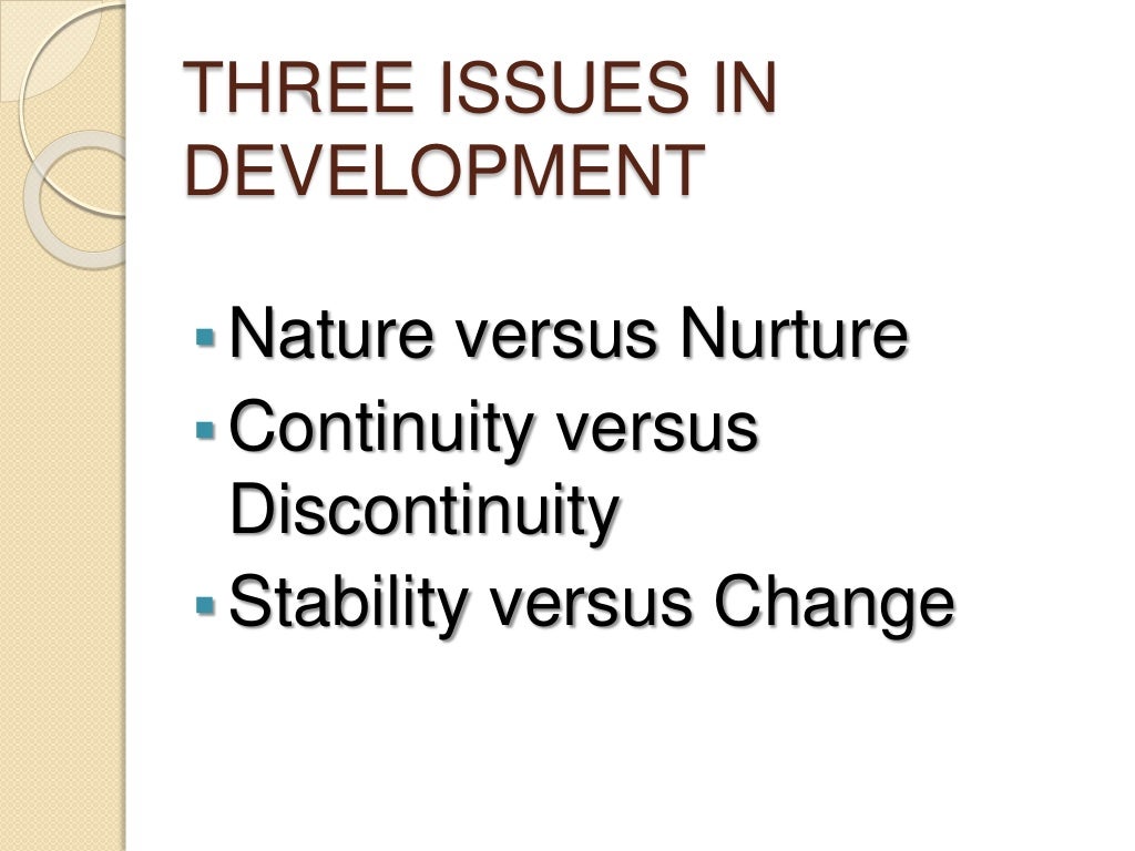 Educ 201 issues on human development