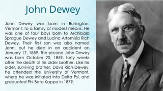 Report for Educ 201 Froebel and Dewey.pptx