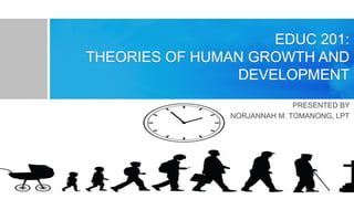 EDUC 201 THEORIES OF HUMAN GROWTH & DEVELOPMENT | PDF