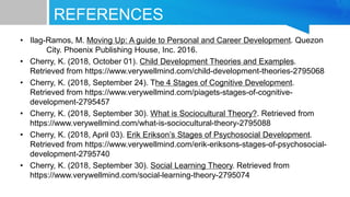 EDUC 201 THEORIES OF HUMAN GROWTH & DEVELOPMENT | PDF