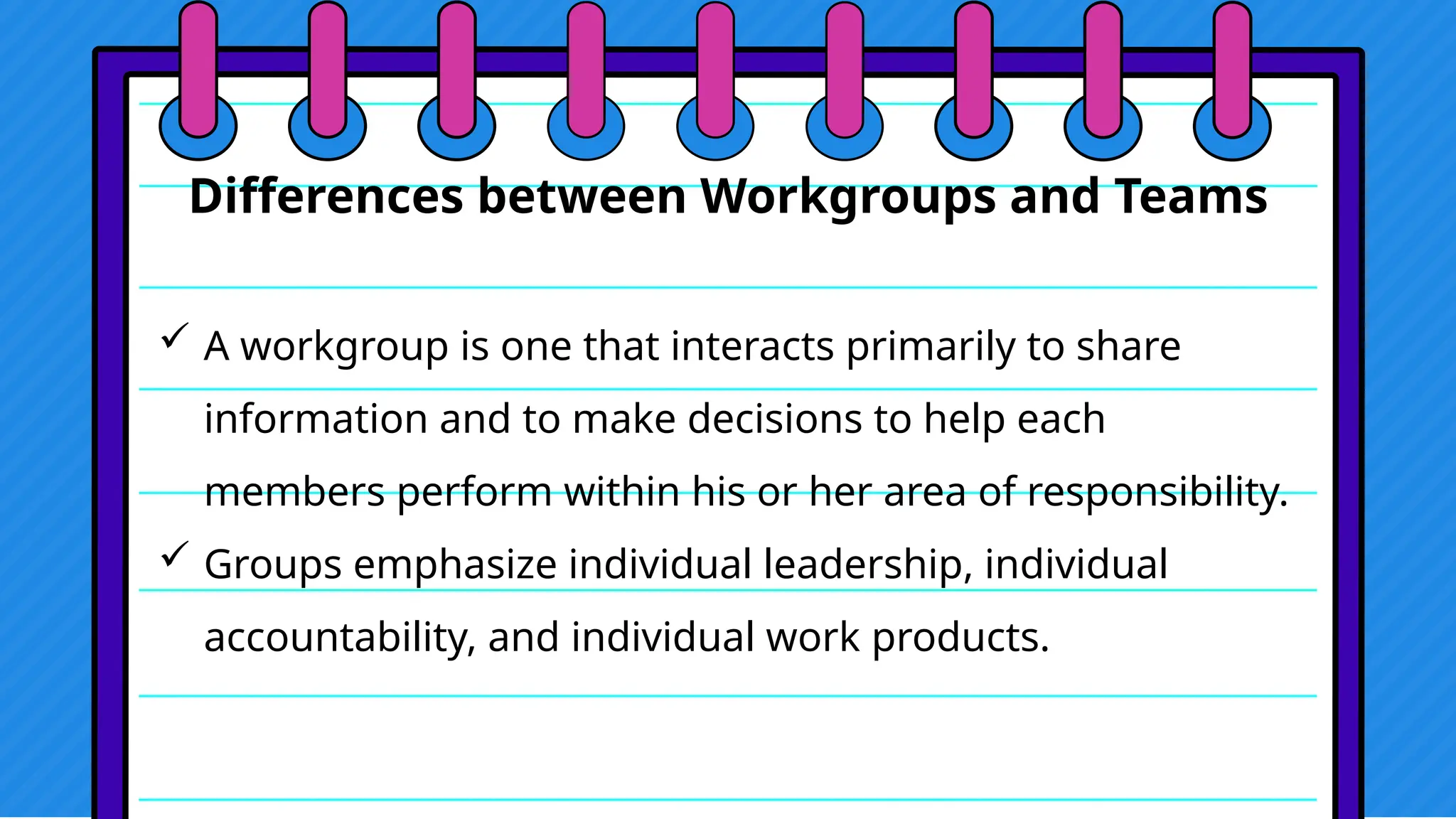 Workgroups And Teams Human Organization Behavior Ppt