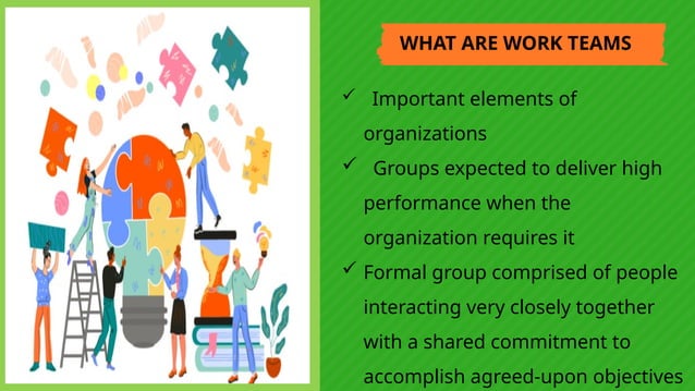 Workgroups And Teams Human Organization Behavior Ppt