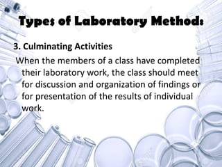 Laboratory Method (EDUC206B) | PDF | Homework and Study | Education