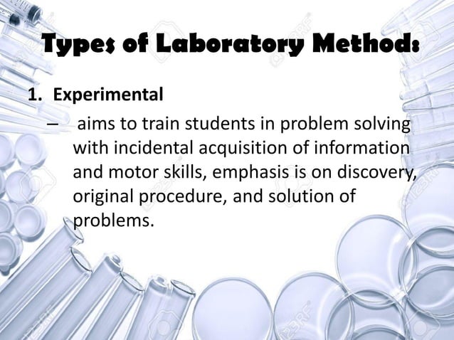 Laboratory Method (EDUC206B) | PDF | Homework and Study | Education