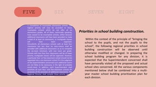 Ways and Means of acquiring school facilities | PPTX