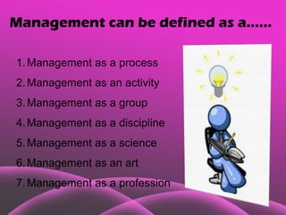 the art of management | PPT