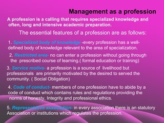 the art of management | PPT