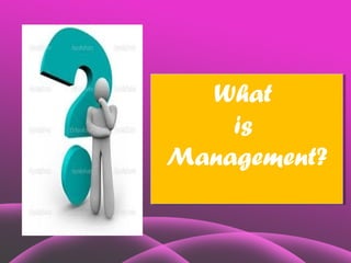 the art of management | PPT