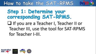 DepEd RPMS Tools | PPTX