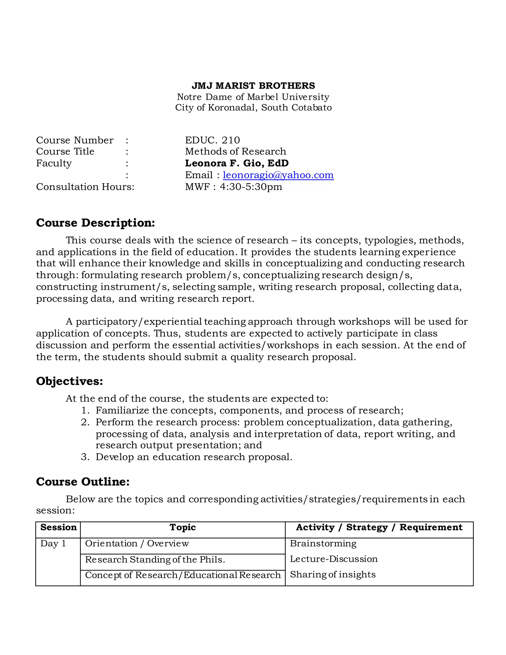 Educ 210 syllabus | DOCX