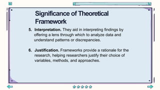 Theoretical Framework Discussion Powerpoint | PPTX
