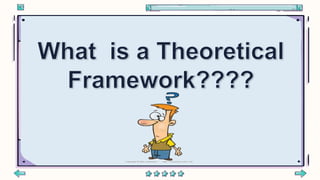 Theoretical Framework Discussion Powerpoint | PPTX