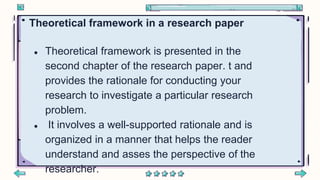 Theoretical Framework Discussion Powerpoint | PPTX