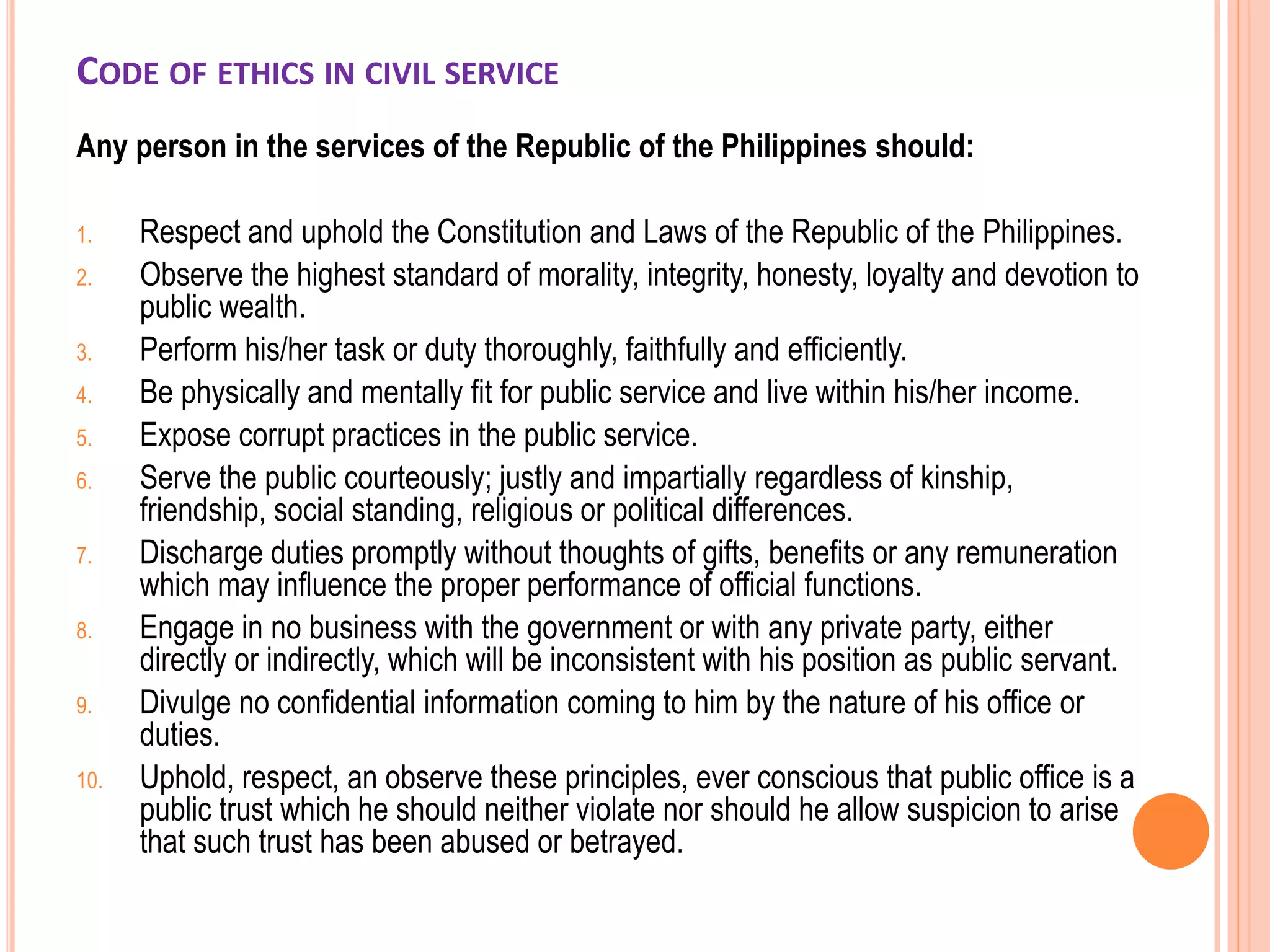 EDUC 224 RA 6713 Draft.pptx | Law