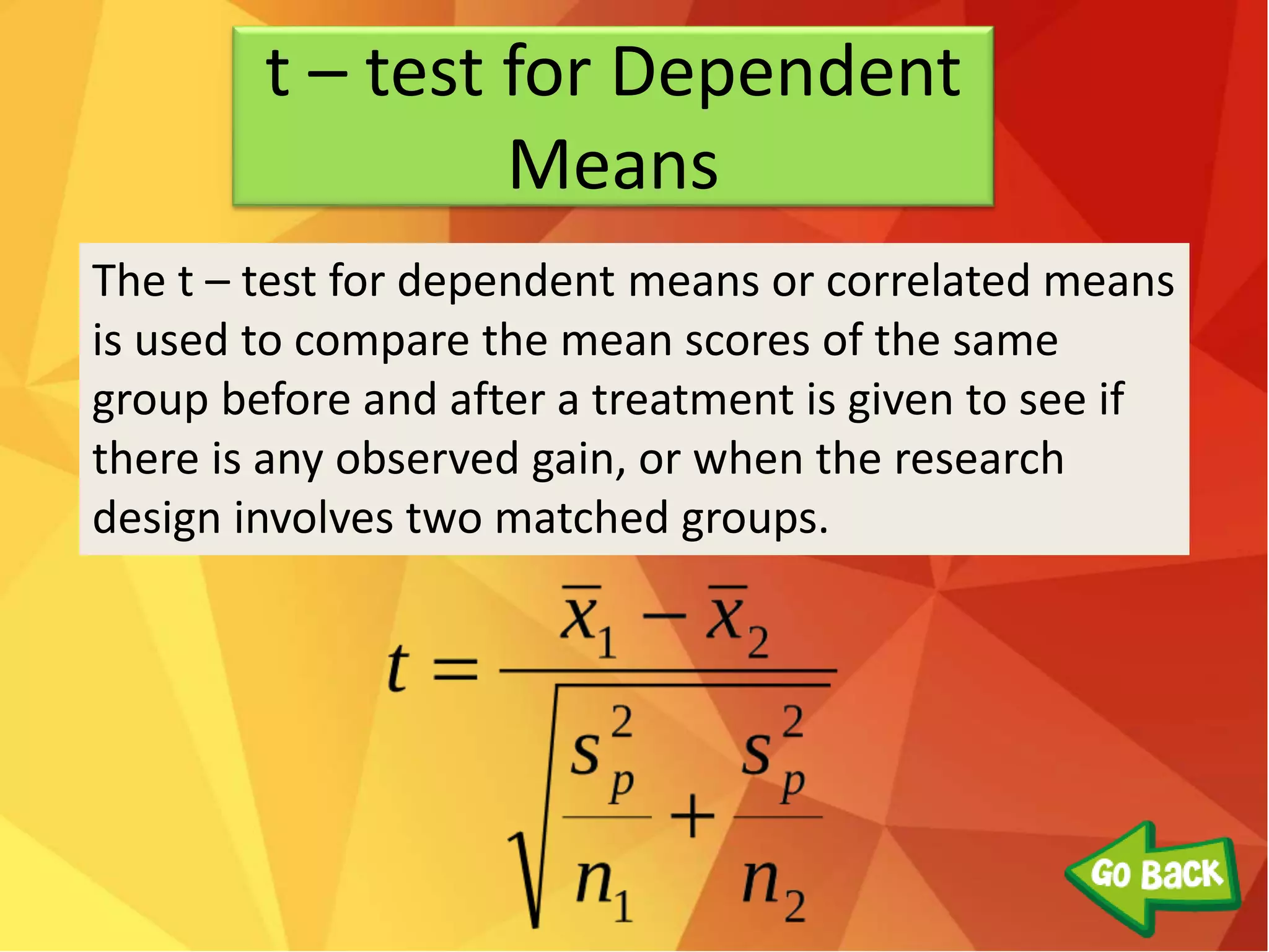 DATA PROCESSING AND STATISTICAL TREATMENT | PPTX