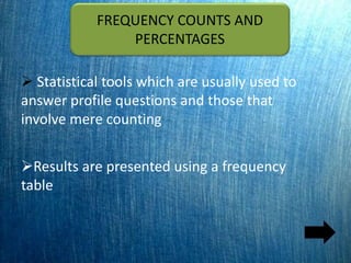 DATA PROCESSING AND STATISTICAL TREATMENT | PPTX