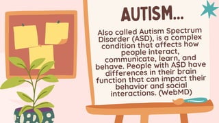 AUTISM and ADHD in EDUC271 Foundation of Inclusivity | PDF