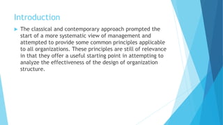 classical and contemporary theory of educational administration | PPTX