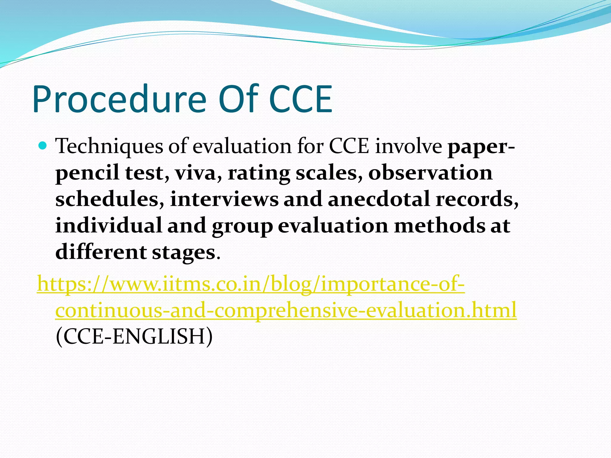 EVALUATION IN EDUCATION | PPTX