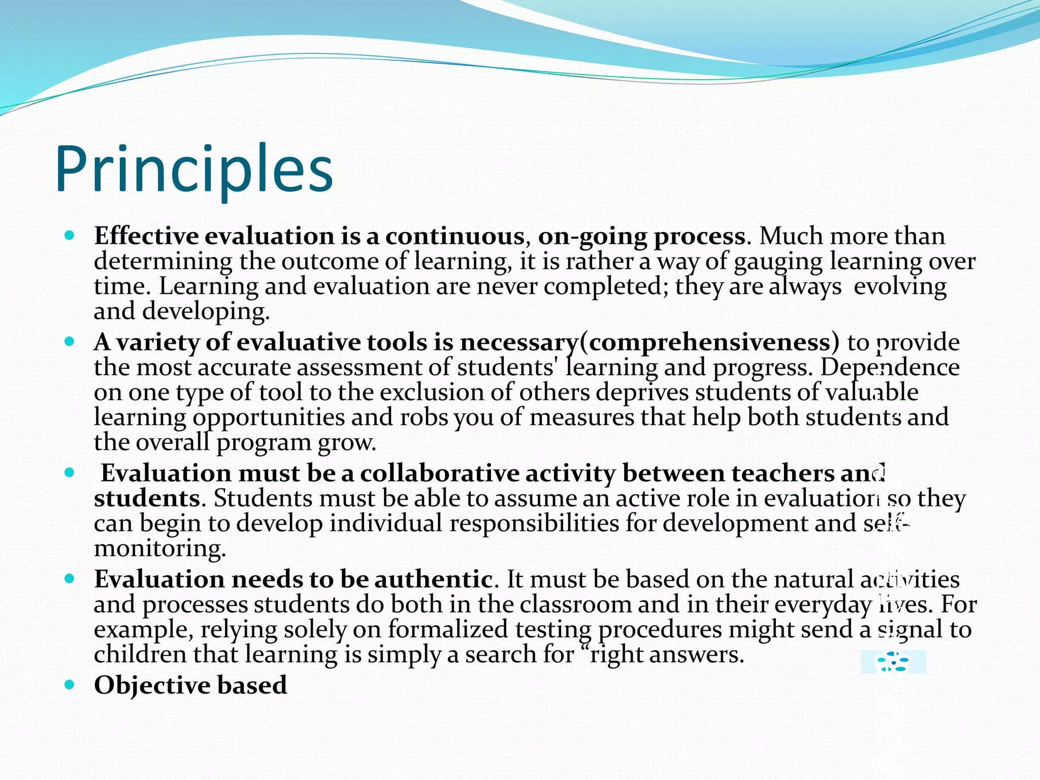 EVALUATION IN EDUCATION | PPTX