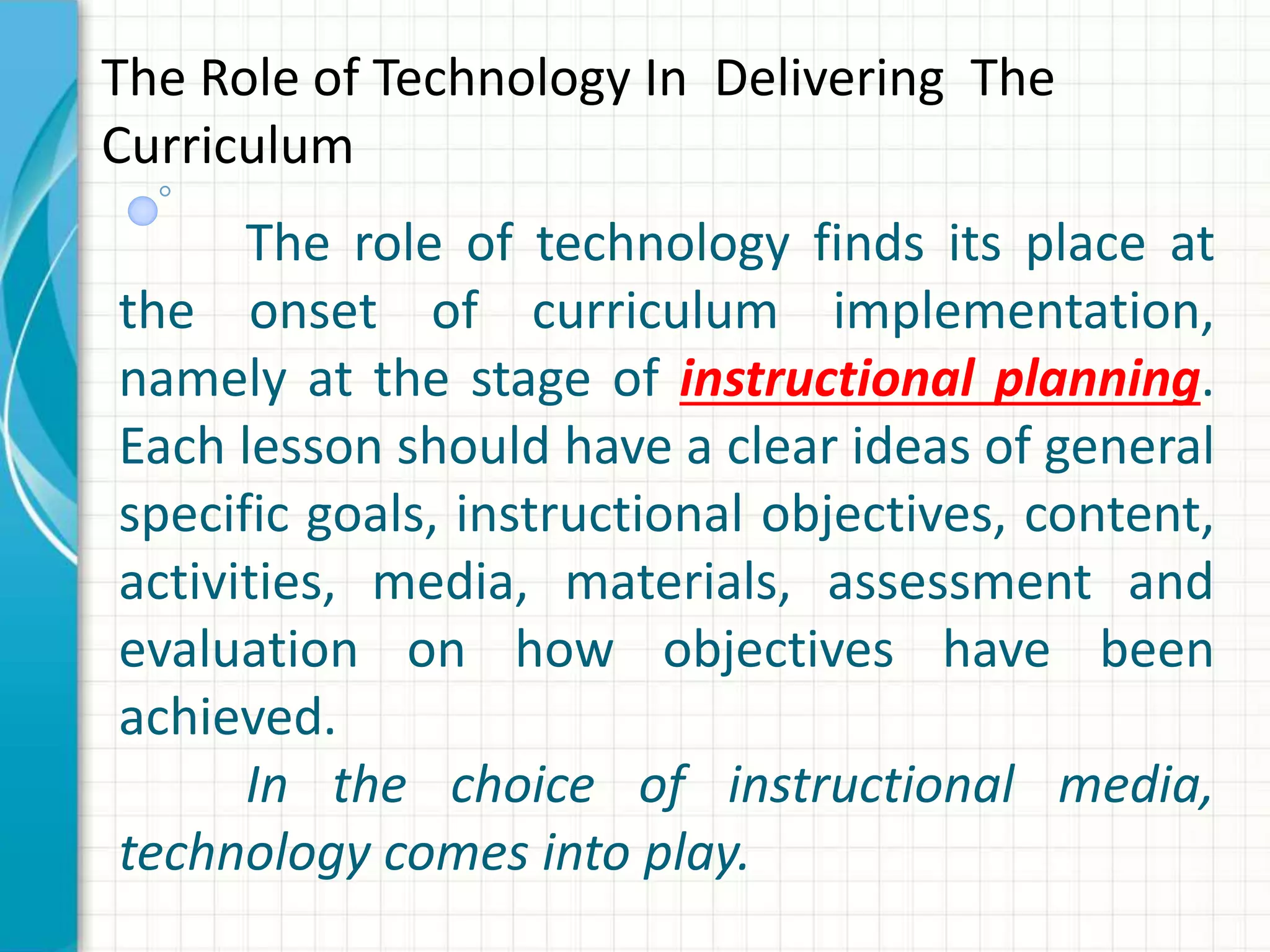 Curriculum Implementation | PPTX