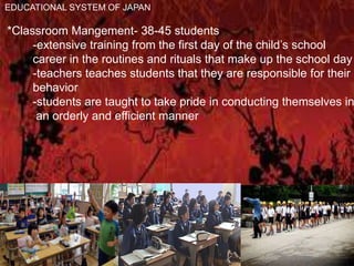 Educational System of Japan | PPTX