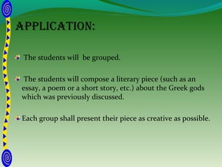 Greek Gods and Goddesses | PPT