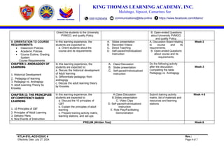 EDUC 4 SYLLABUS ACADEMIC YEAR 2024-2025 .pd-f | PDF