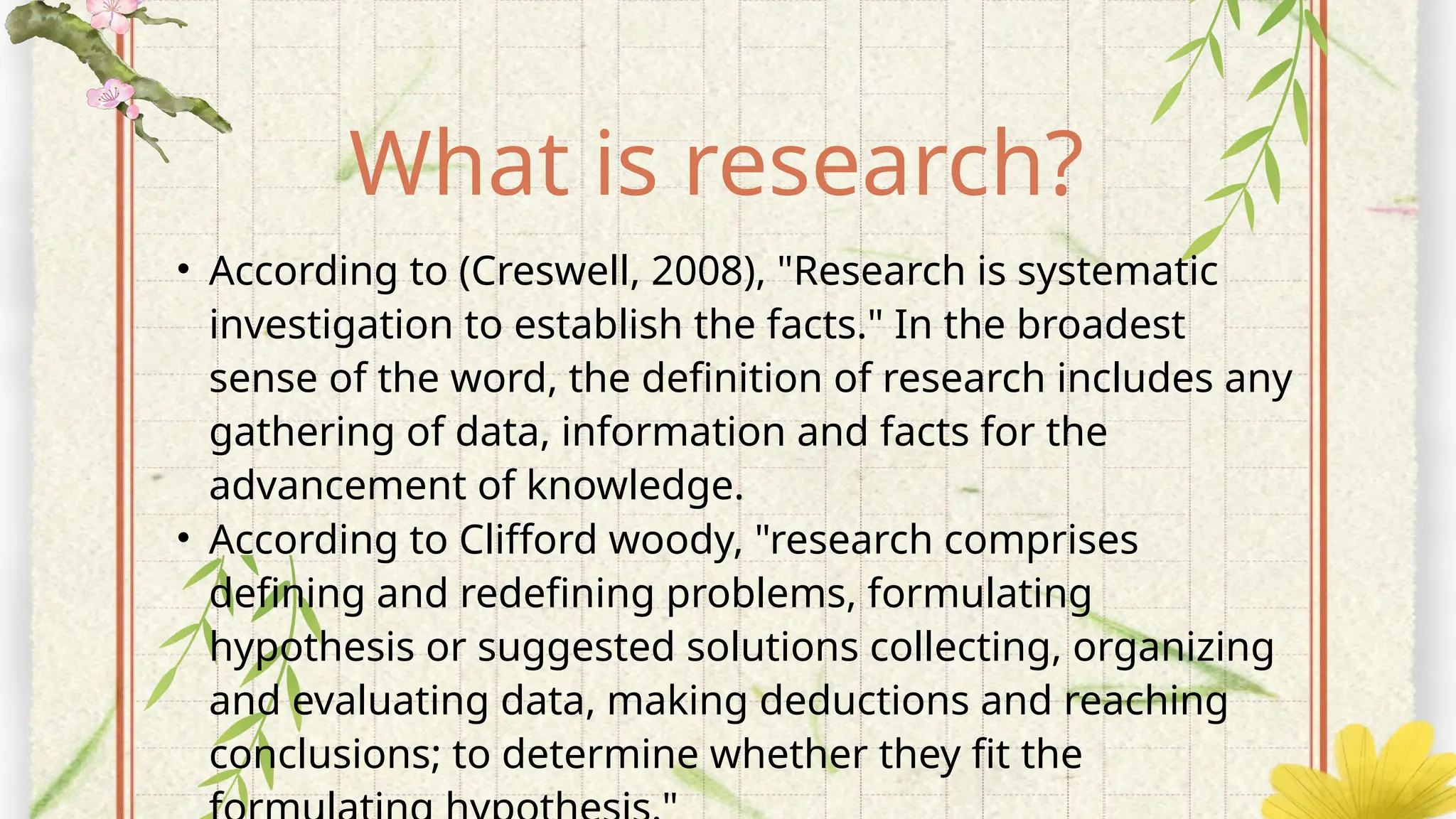 What is research, proponents of research, importance of research | PPTX